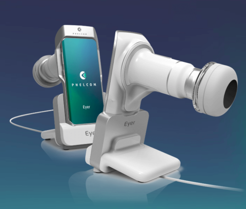 Connected to a smartphone, Eyer handheld fundus camera offers high ...